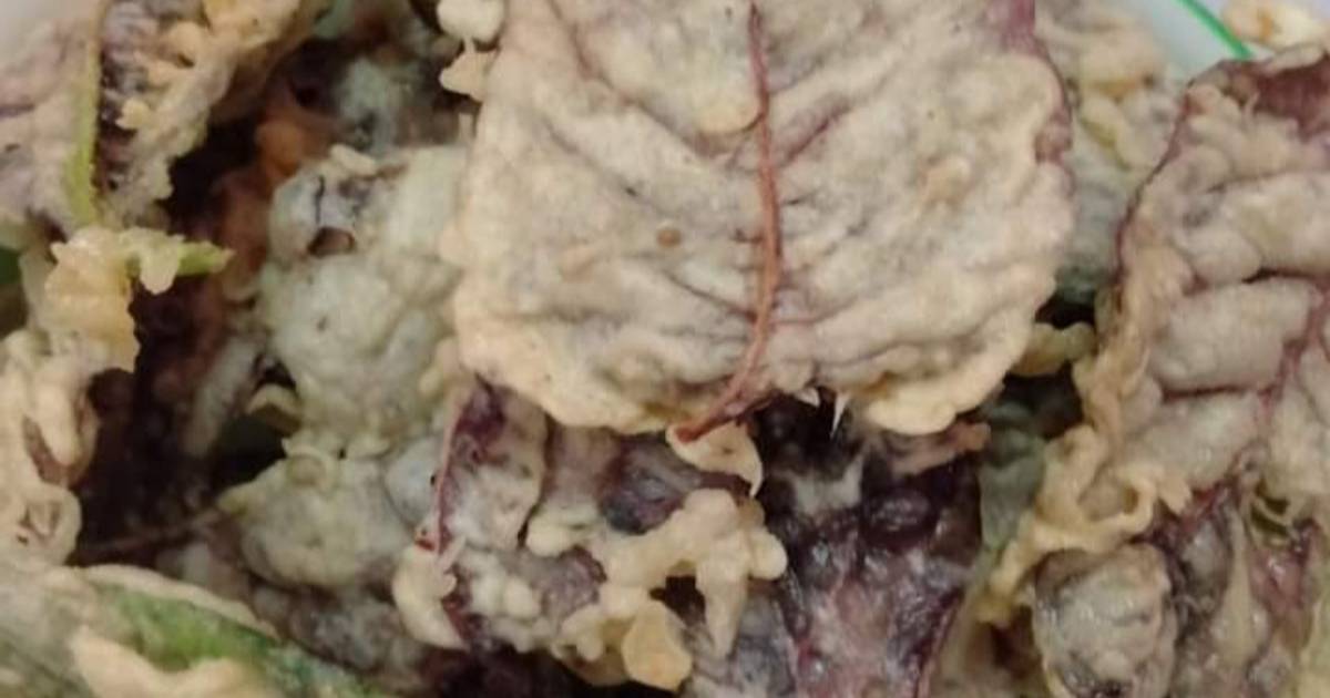 23 resep keripik bayam merah enak dan mudah - Cookpad