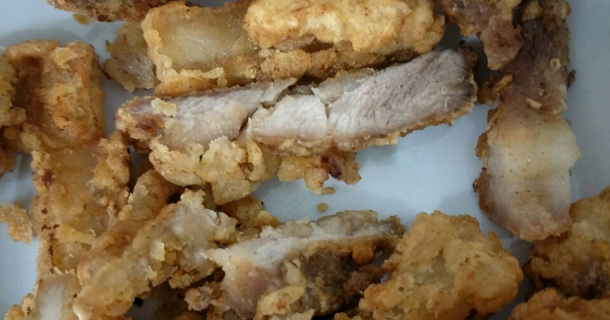 Resep Samcan (Daging Bak) Goreng tepung oleh MardaLena - Cookpad
