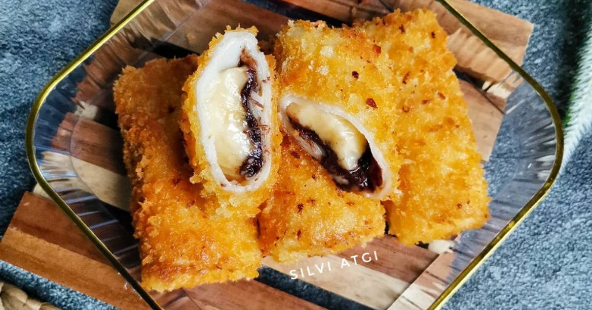 Resep Risoles Pisang Coklat oleh Silvi Atgi Septina - Cookpad
