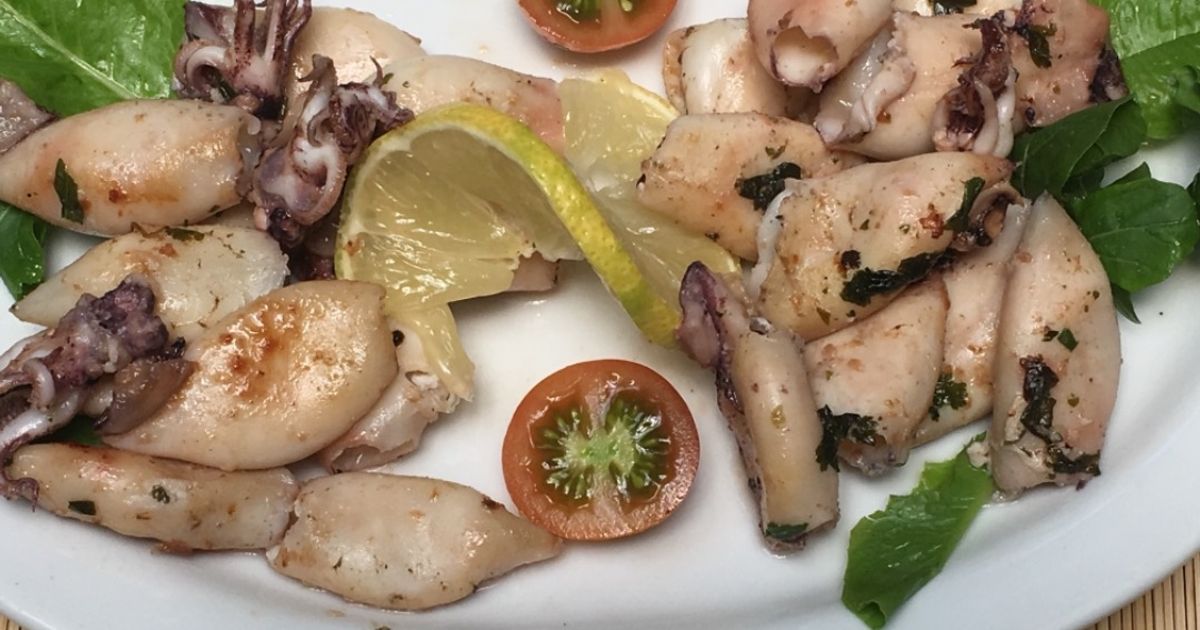 Calamaretti (Chipirones) A La Plancha Sin Más Receta de martalhanna