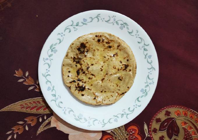 गेहूँ ज्वार की रोटी (gehu jowar ki roti recipe in Hindi) रेसिपी बनाने ...