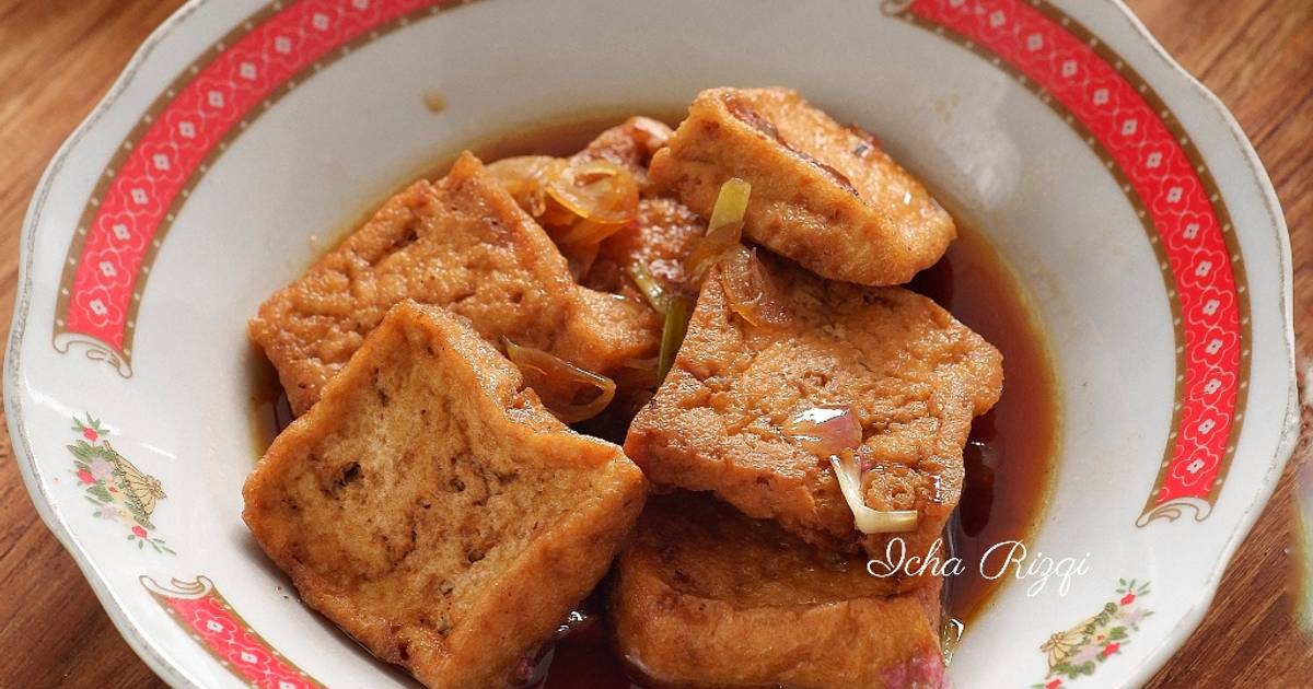 Resep Tahu Kecap oleh Bun Elrafif - Cookpad