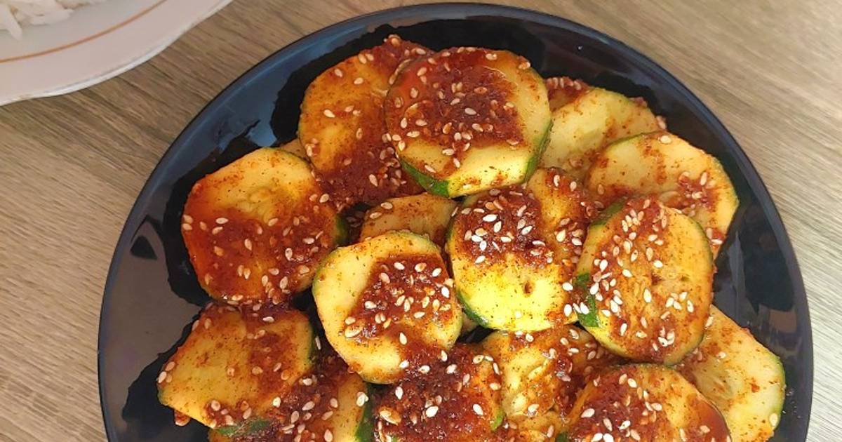 Resep Oi muchim (오이무침) / Korean Cucumber Salad / Salad Timun Korea oleh ...