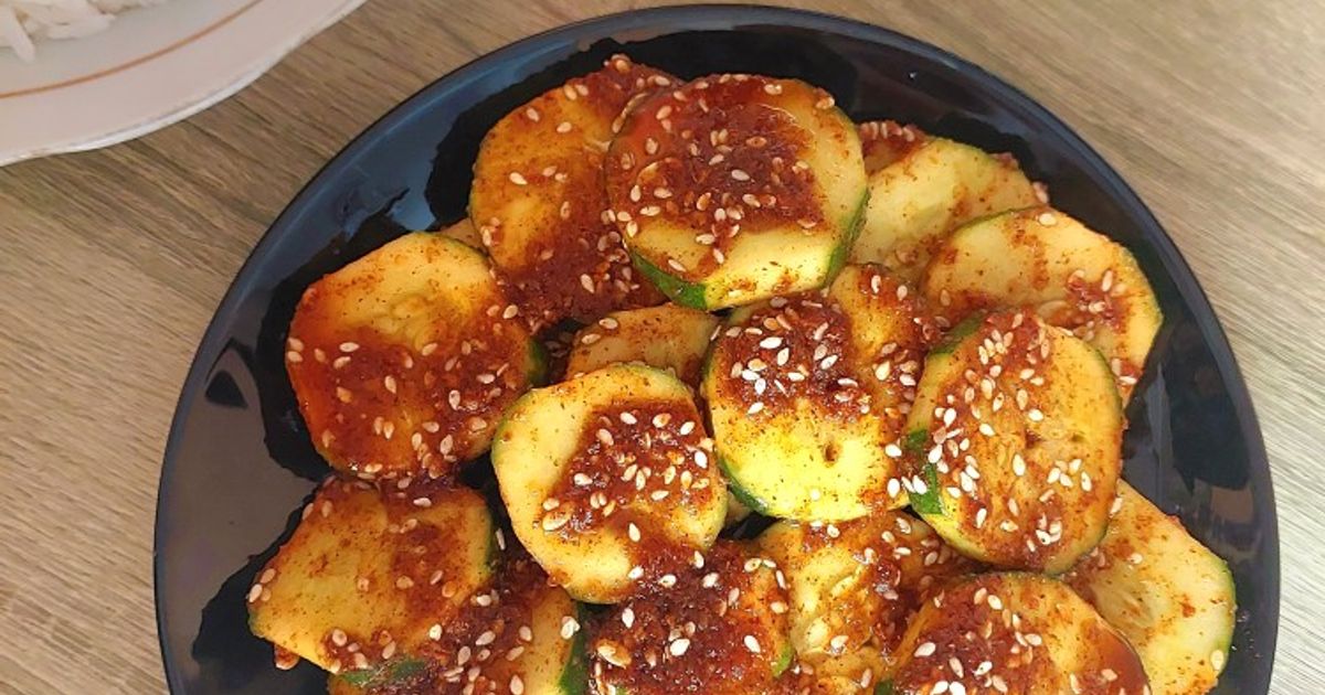 Resep Oi Muchim (오이무침) / Korean Cucumber Salad / Salad Timun Korea oleh ...