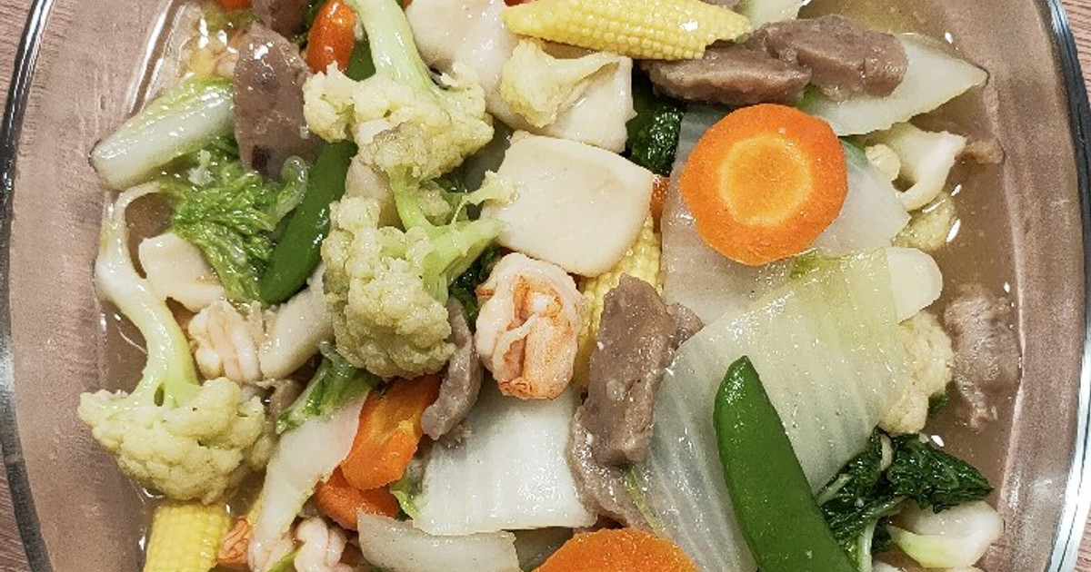 Resep Cap Cai Goreng Seafood oleh Finny Puspitasari Muwarman - Cookpad