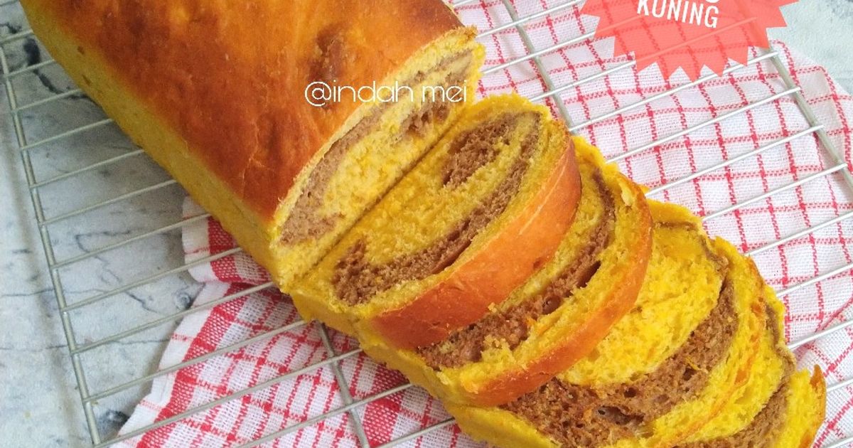 Resep Roti Tawar Labu Kuning / Waluh oleh Indah Mei - Cookpad