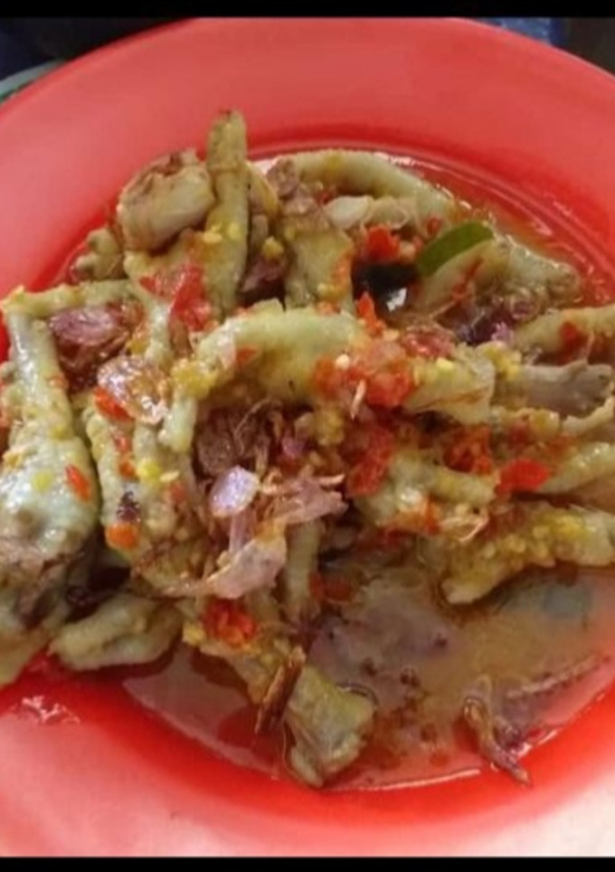 Resep Seblak Ceker Mercon Maknyus Ala Nyai Ratna oleh Ratna AR - Cookpad