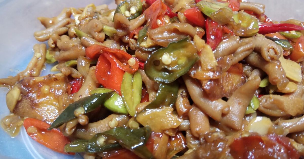 Resep Oseng Usus Pete oleh ika - Cookpad