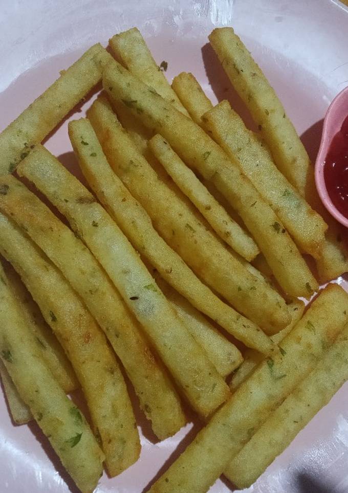 Resep Cheesy Potato Stick #5 oleh DiYos Nie - Cookpad