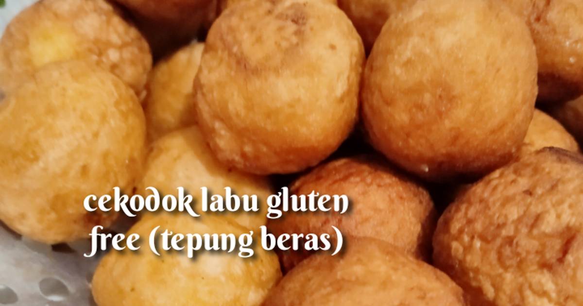 Resipi Cekodok Labu Gluten Free (Rice Flour) oleh Zarafafiis ️🌹 - Cookpad