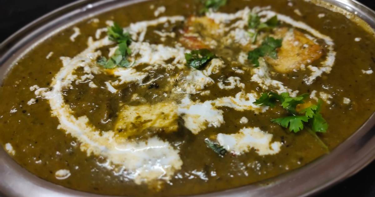 Dhaba Style Palak Paneer Recipe By Vaishali Gatlewar Cookpad