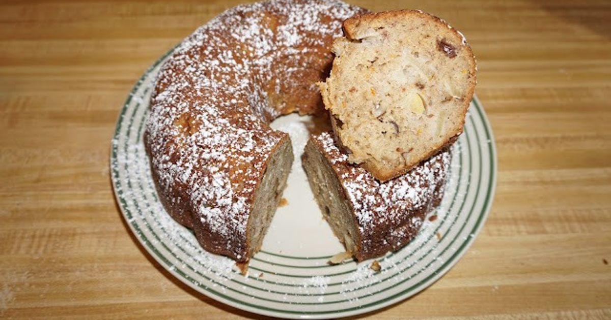 Banana Bread With Apples, Raisins, And Walnuts Recipe By Jon Michelena