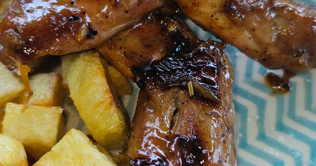 Braised Rabbit Shoulders Recipe by Antonio-José