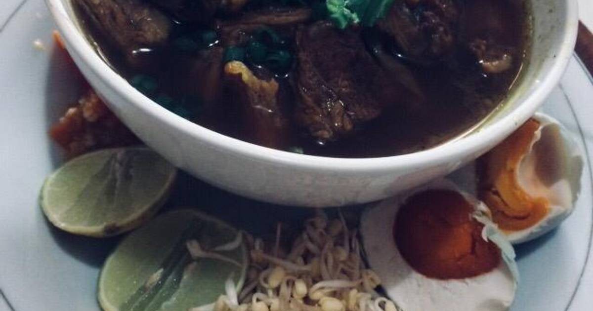 Resep Rawon daging sapi oleh Debby Sulistyaningtyas - Cookpad