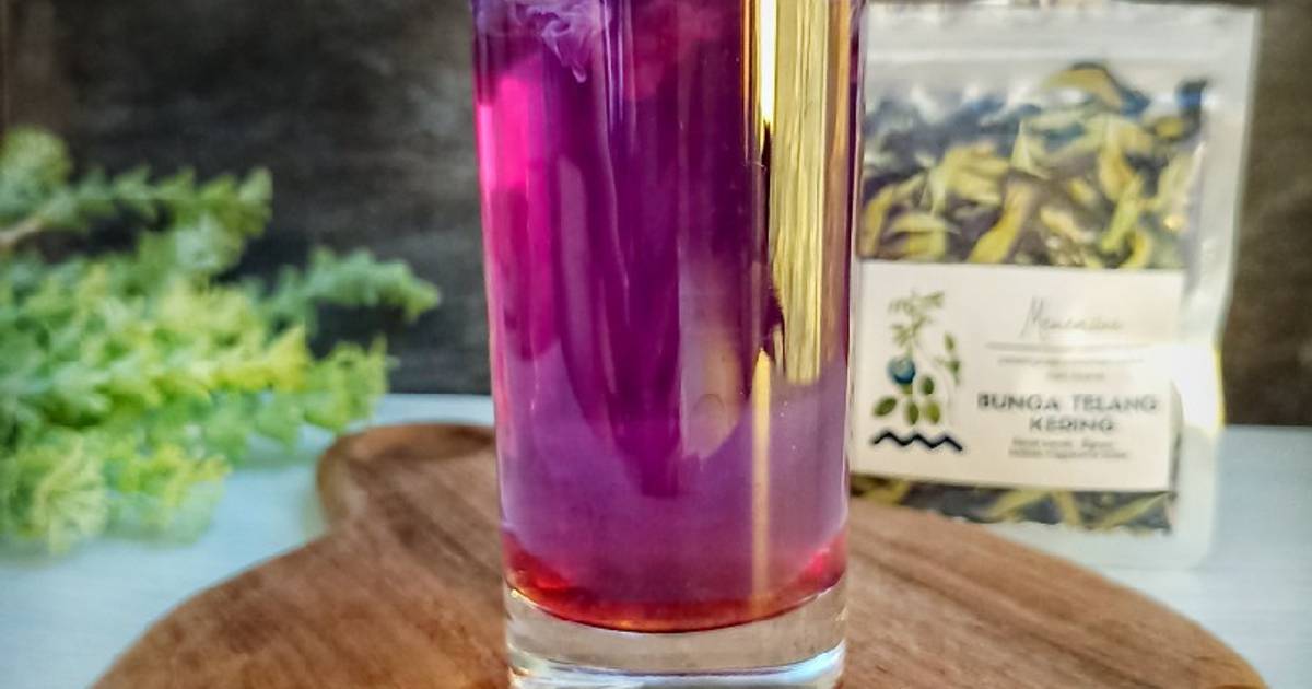 Resep Teh Bunga Telang oleh Sandra Risma - Cookpad