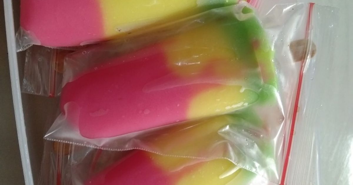 Resep Es Wadai/Es Gabus Stik oleh Windy Bunda Afifah - Cookpad