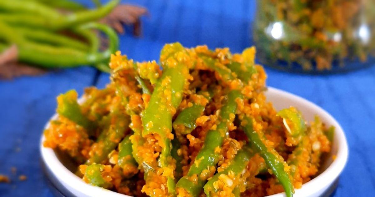 Hetal Vithlani દ્વારા રેસીપી રાઇતા મરચા (Raita Marcha Recipe In ...