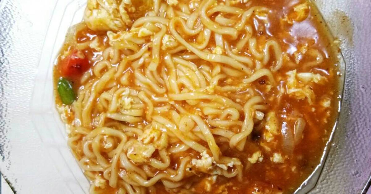 Resep Mie Ramen Kare Pedas oleh Syaefany Nur Alifhah - Cookpad