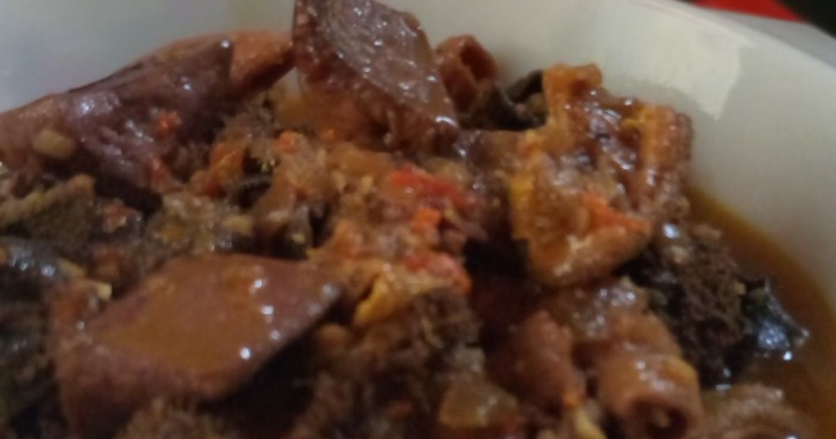 Offal Pepper Soup (Kayan Ciki Rago) Recipe by MIMI'S CUISINE (GARKO ...