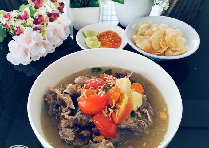 Resep Sup Tulangan Sapi oleh Minie Nora(MNKitchen) - Cookpad