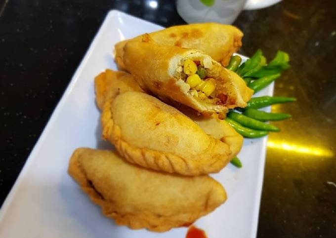 Resep Pastel ayam jagung simple#indonesiamemasak oleh Emma Aw Yang ...