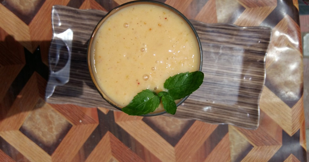 Twisted Taste Mango Shake Recipe by Bushra Khadim - Cookpad