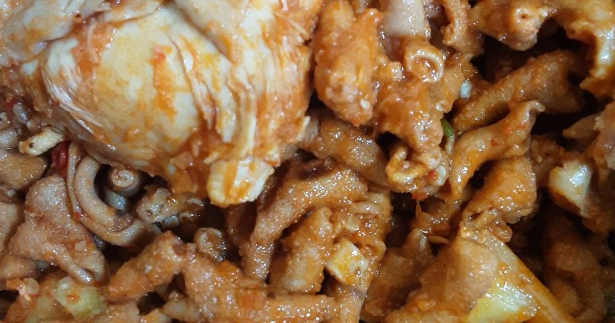 Resep Oseng usus ayam oleh Yuk De - Cookpad
