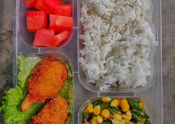 Resep Bento Box Kaki Naga Ayam oleh Asty Sunar - Cookpad