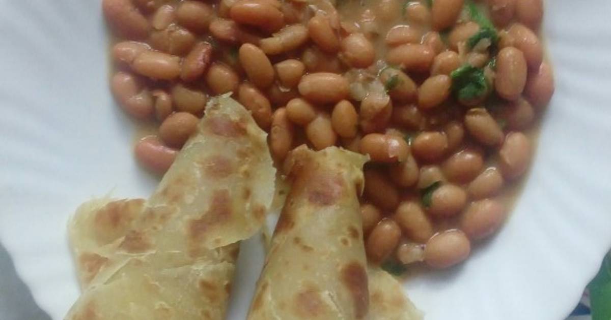 Chapati with Coconut Beans Recipe by Elsie Talya - Cookpad