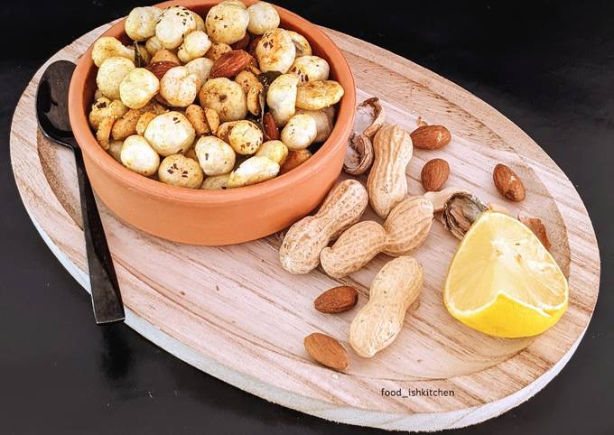 Falahari Makhana SNACK Recipe by Kavita Ns - Cookpad