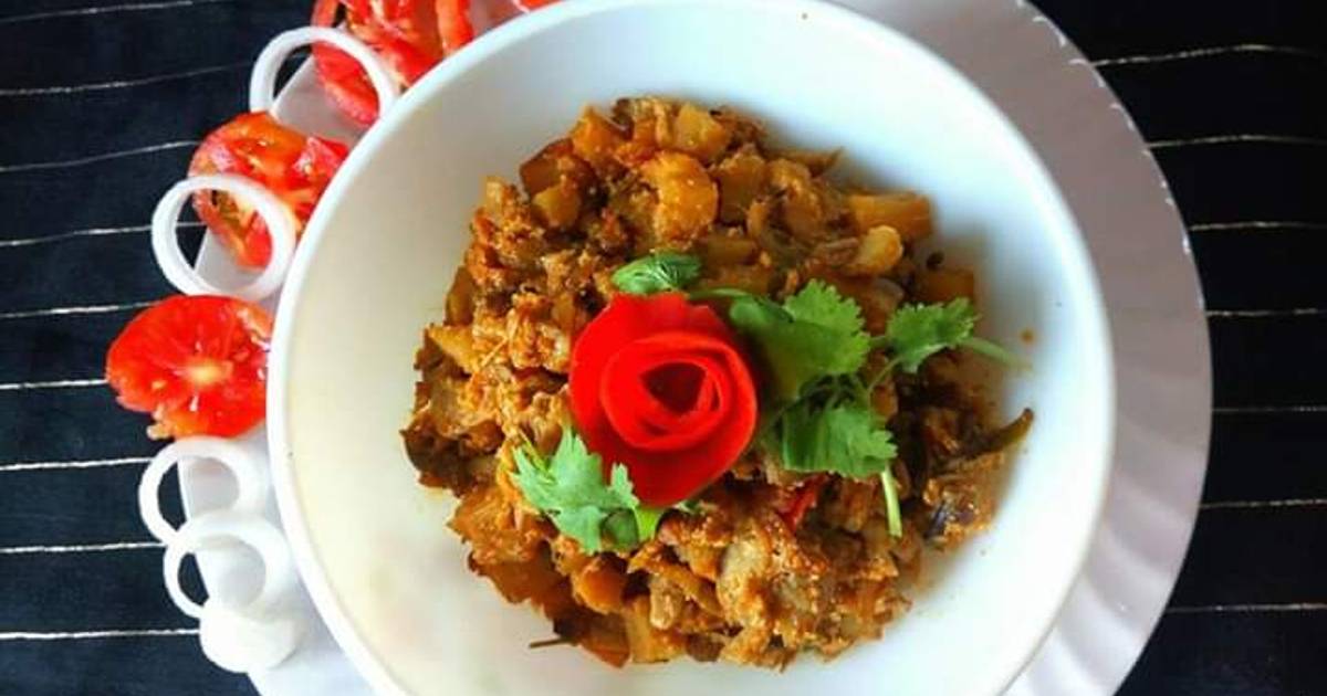 Chhatu Besara / Mushrooms in mustard & poppy seeds Curry Recipe by ...