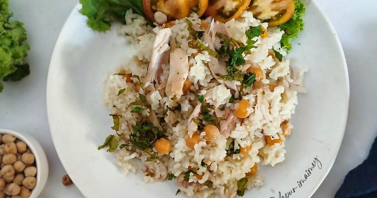 Resep Nasi Turki: Tavuklu Nohutlu Pilav oleh imaimey_ - Cookpad