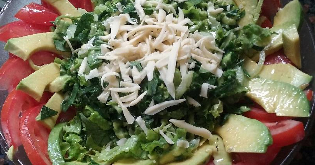 Ensalada De La Huerta Con Palta Receta de Yanet Da Silva- Cookpad