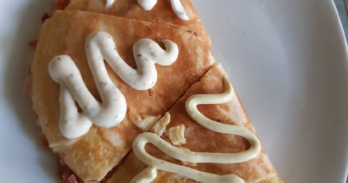 Quesadilla De Youtube😉🤣 Receta de Vilma Salgado- Cookpad