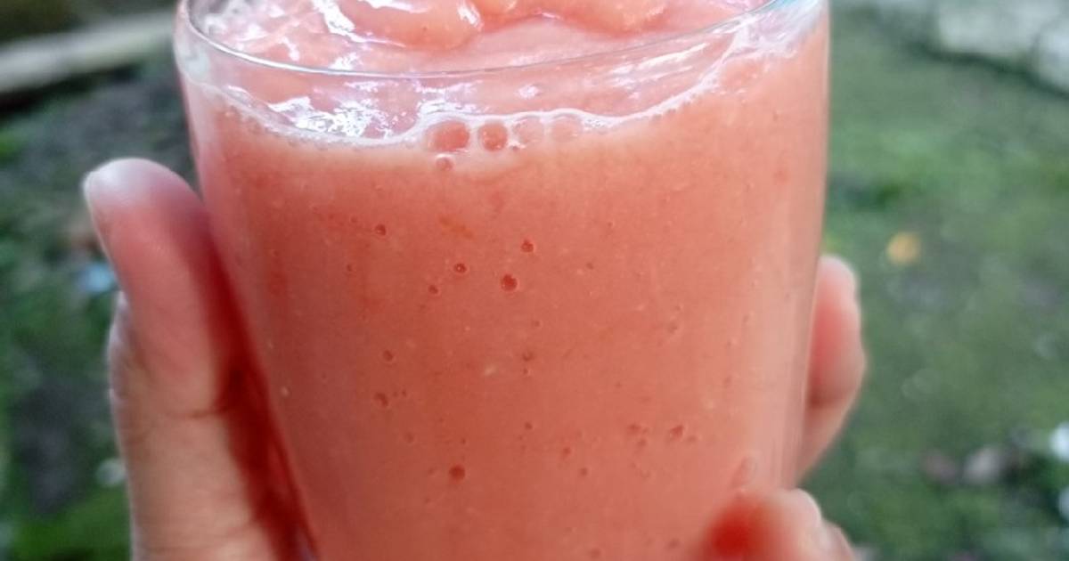 115 resep jus stroberi tomat enak dan mudah - Cookpad