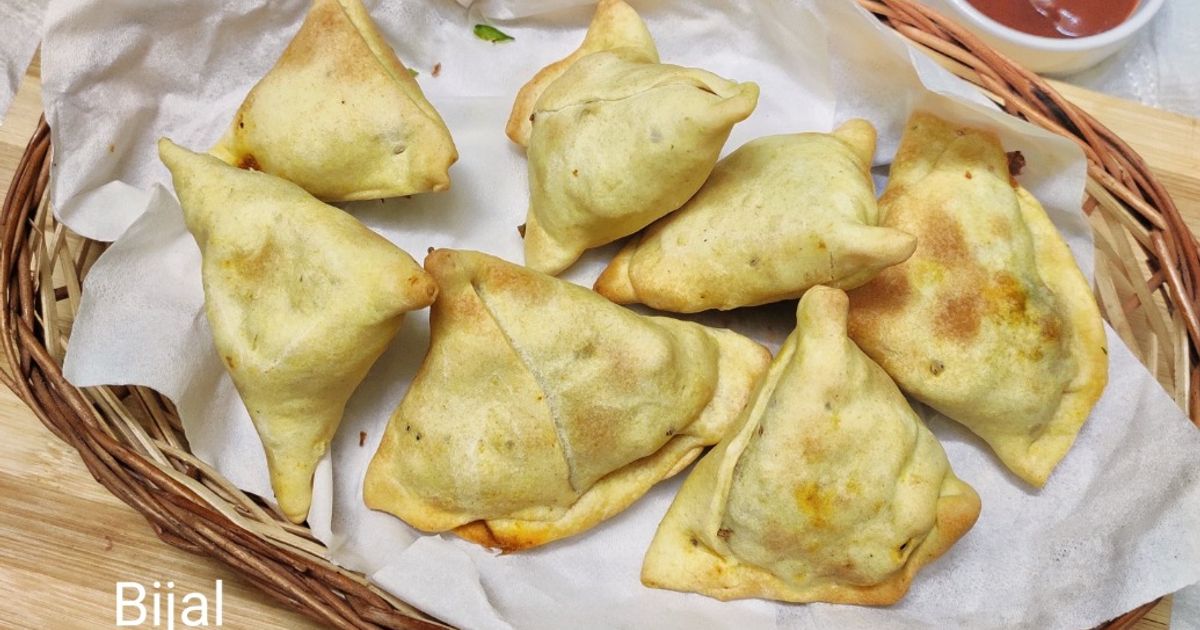Vegetable Samosa(air Fryed) Recipe by Bijal Thaker - Cookpad