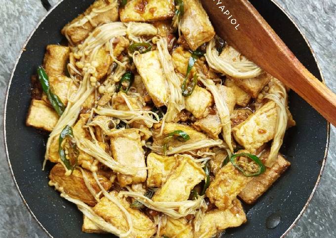 Resep Tahu Taoco Enoki oleh Putri - Cookpad