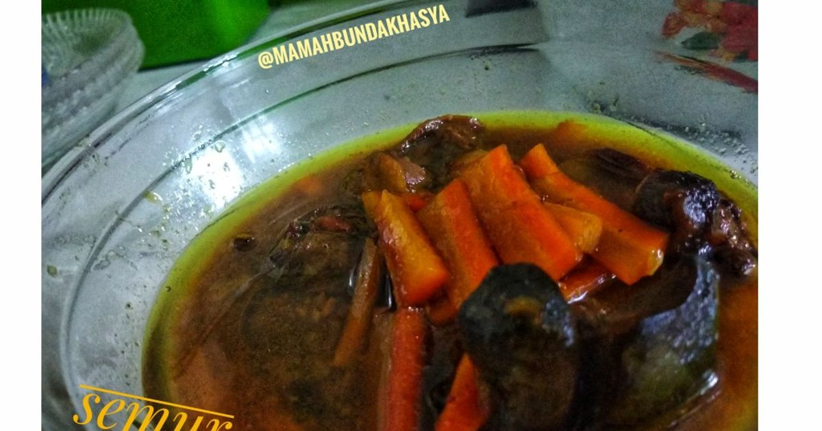 Resep Semur Ati Ampela With Wortel 🥕 oleh Mama Bunda Khasya - Cookpad