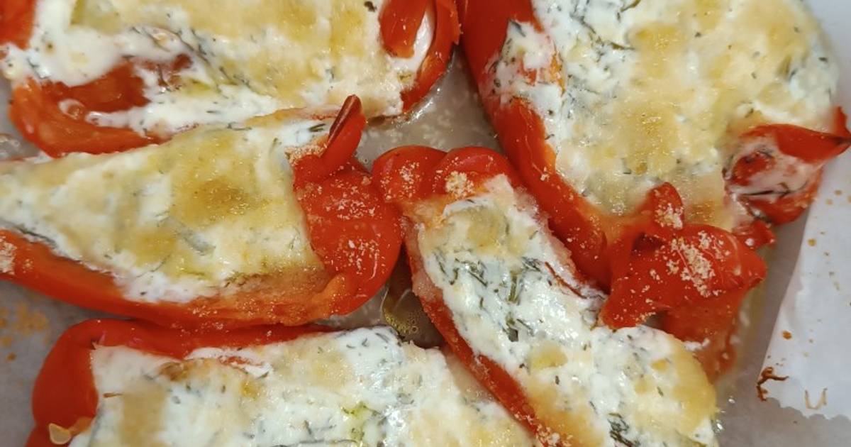 172 εύκολες και νόστιμες σπιτικές συνταγές για πιπεριες κερατο γεμιστες ...