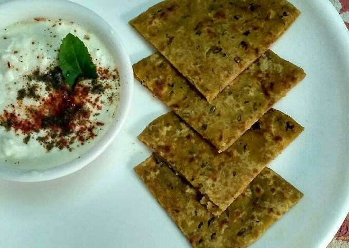 Achari paratha Recipe by Vandana Aggarwal (bindu) - Cookpad