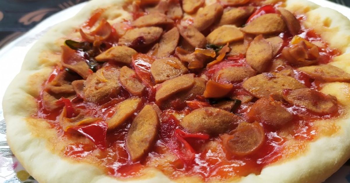 Resep Pizza Homemade (Takaran Sendok Makan) oleh Dewi Adnyani - Cookpad