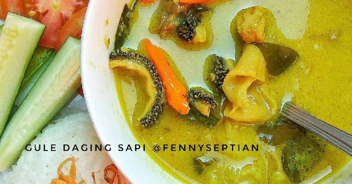 Resep Gule Daging Sapi oleh Fenny Septian - Cookpad