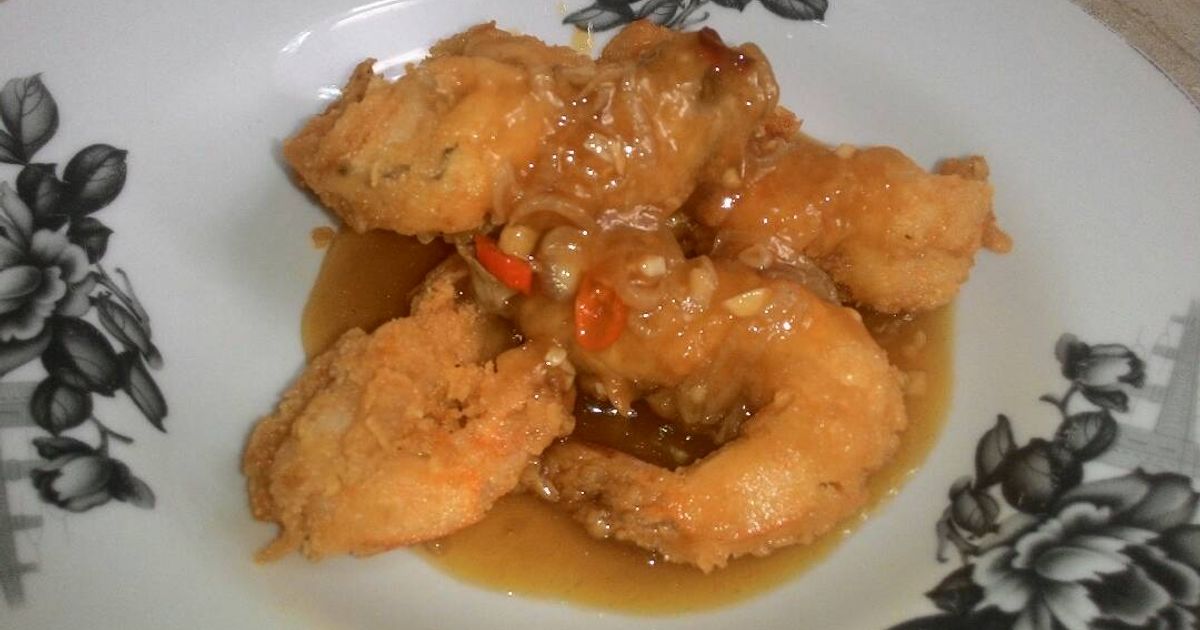 Resep Udang Crispy With Steak Sauce oleh Ilvy Ny. Charis - Cookpad