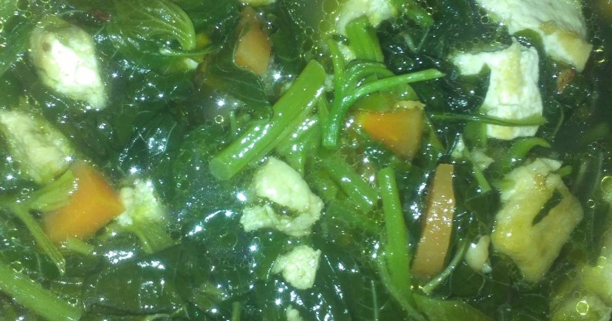 799 resep sup bayam rumahan enak dan mudah - Cookpad