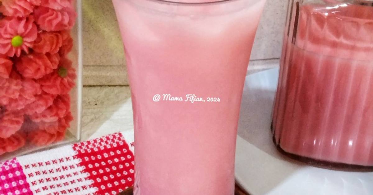 Resep Pink Lava ala Richeese oleh Lanjarsih/Mama Fifian ...