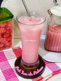Resep Pink Lava Ala Richeese Factory oleh Rya Fahsya - Cookpad