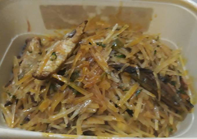 Abacha and ugba Recipe by Jane Fash - Cookpad