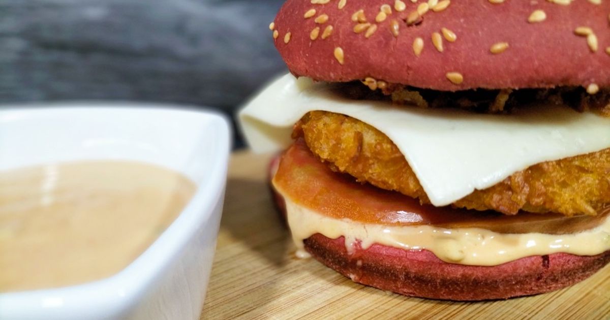 Burger De Pollo Crunchy Con Salsa Casera Big Mac Receta de Encar