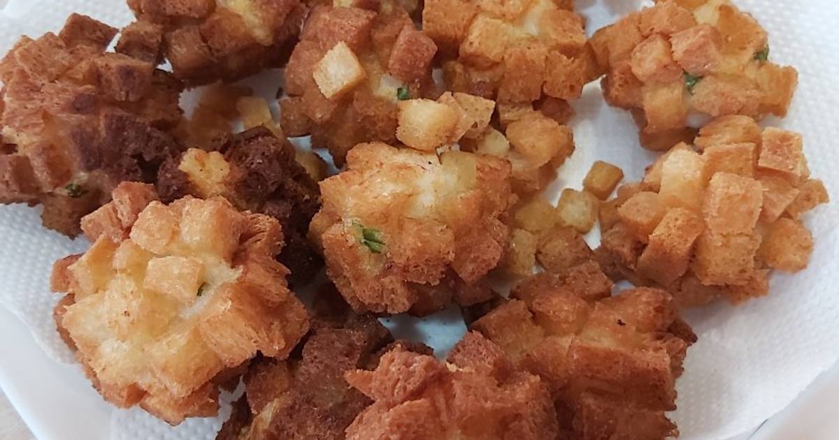 Resep Bola bola udang (roti tawar) oleh Gloria - Cookpad