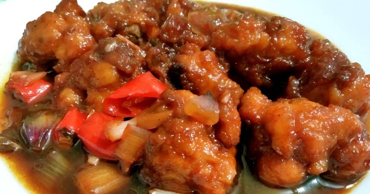 Resep Ayam Saos Inggris oleh Heny Kusuma - Cookpad